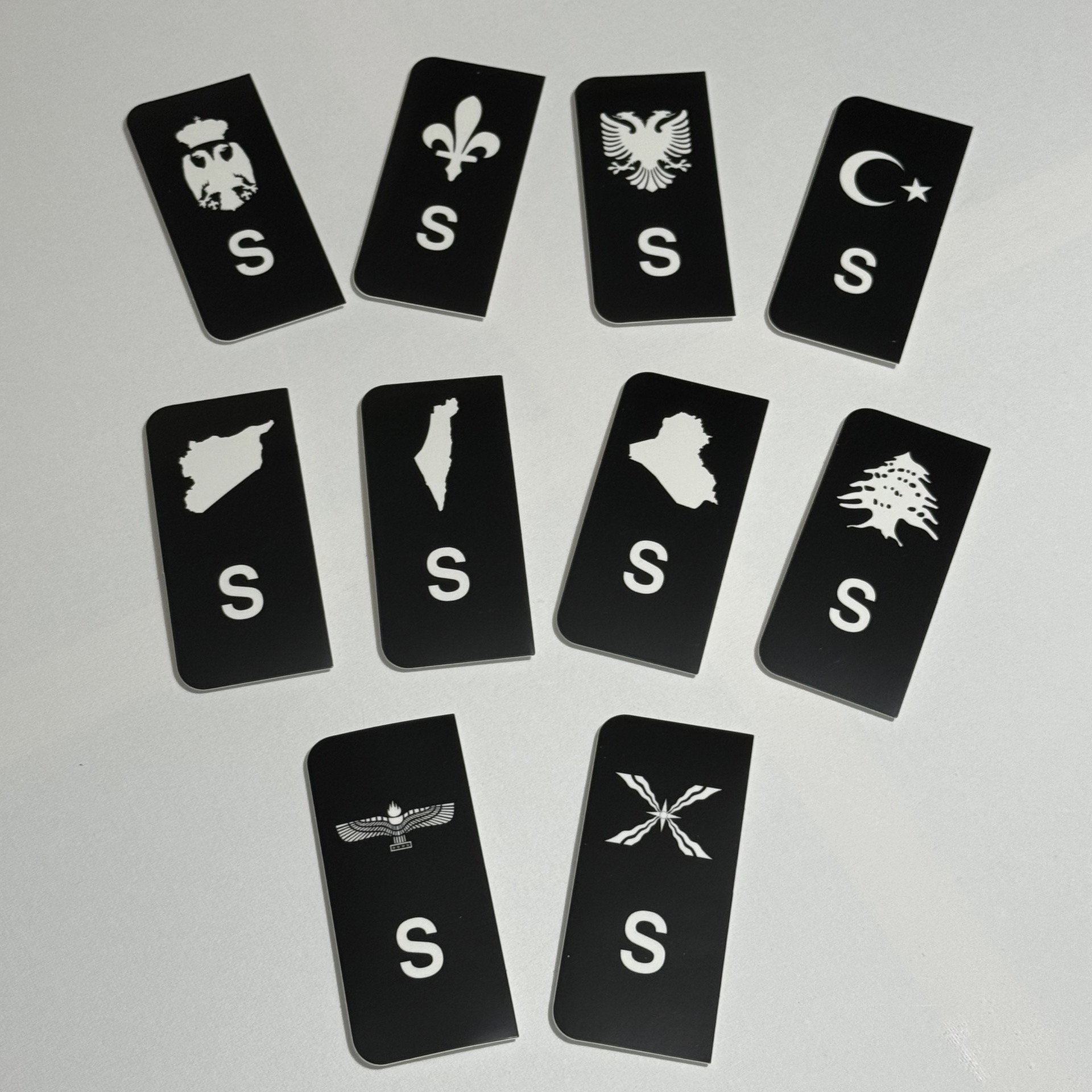 S-märken (Länder) - FordonsDesign