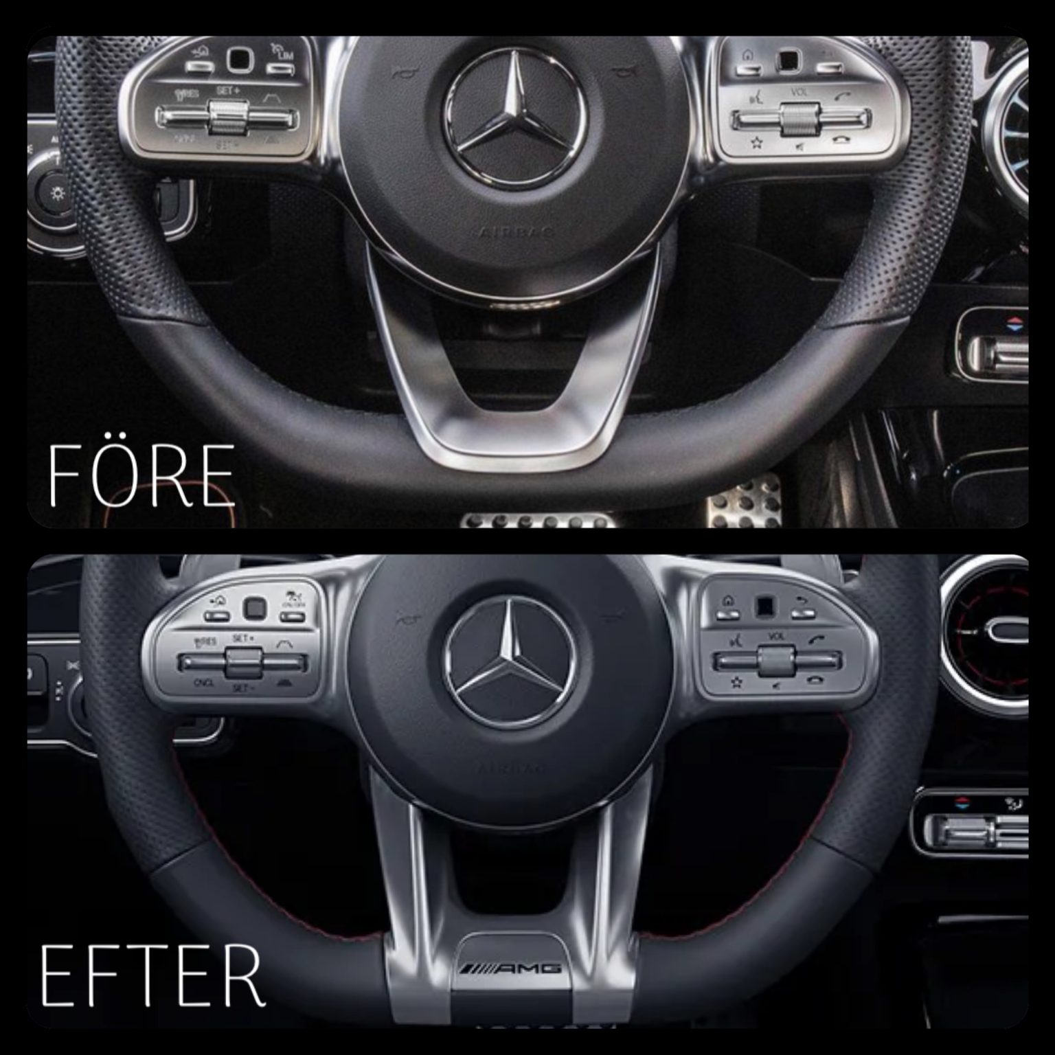 Mercedes AMG ratt konvertering - FordonsDesign