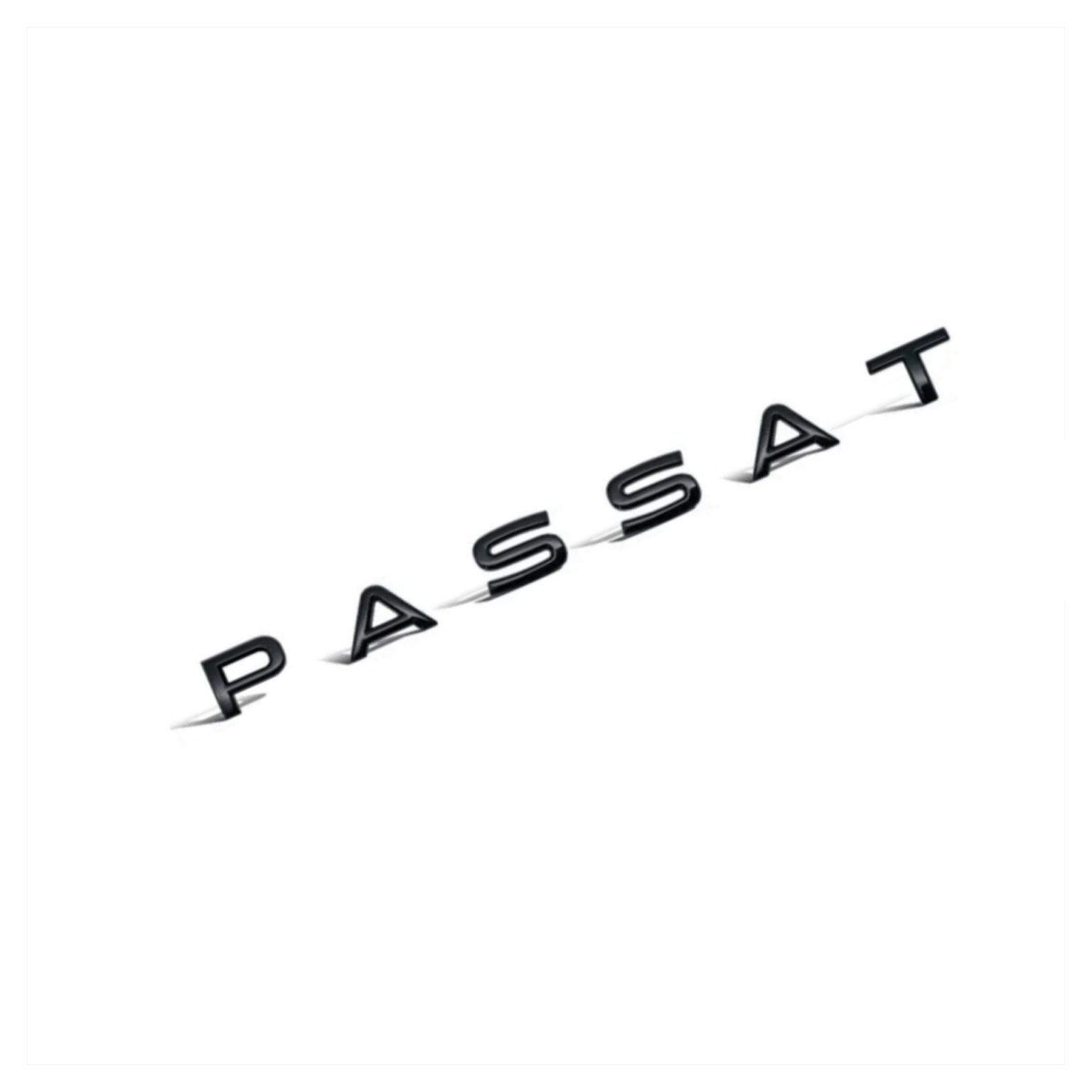 Passat emblem svart (nya modellen) - FordonsDesign